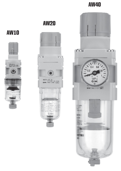 AW60-F10D-B фильтр-регулятор